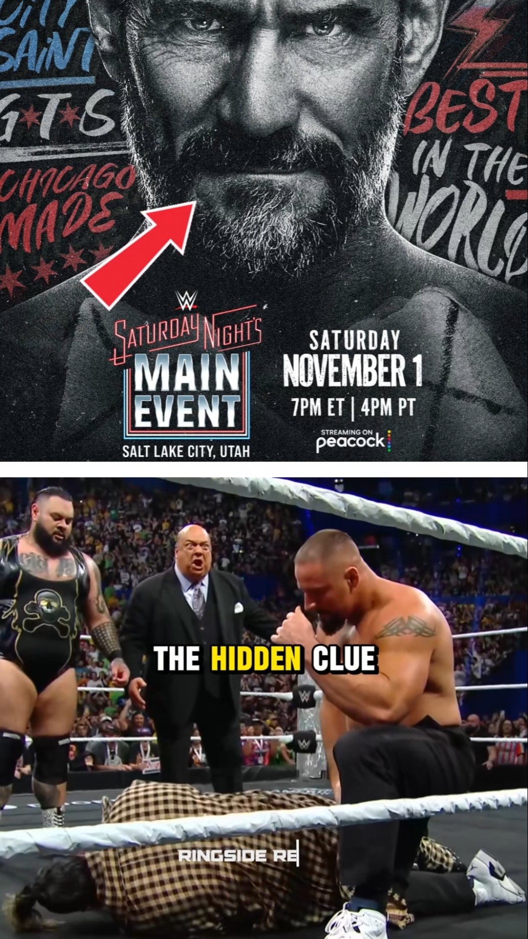 Hidden clue about the future of the World Heavyweight Championship?👀