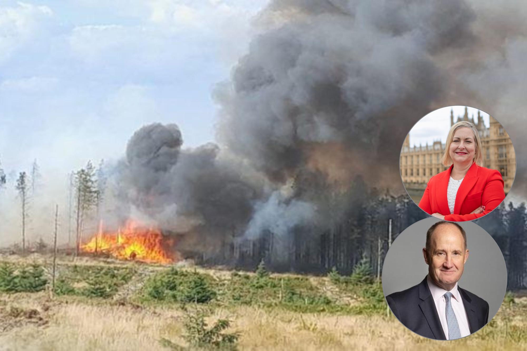 MP hits out at 'gaping hole' in £3m fund for fire-damaged North York Moors