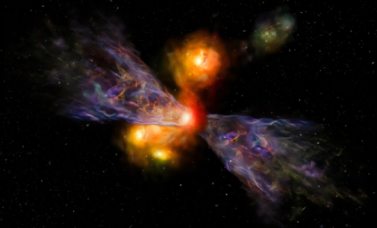 JWST reveals galaxy-killing plumes in the universe’s first billion years