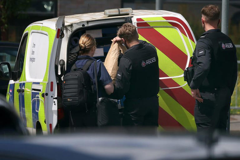 Police issue update after triple stabbing at north Manchester high school