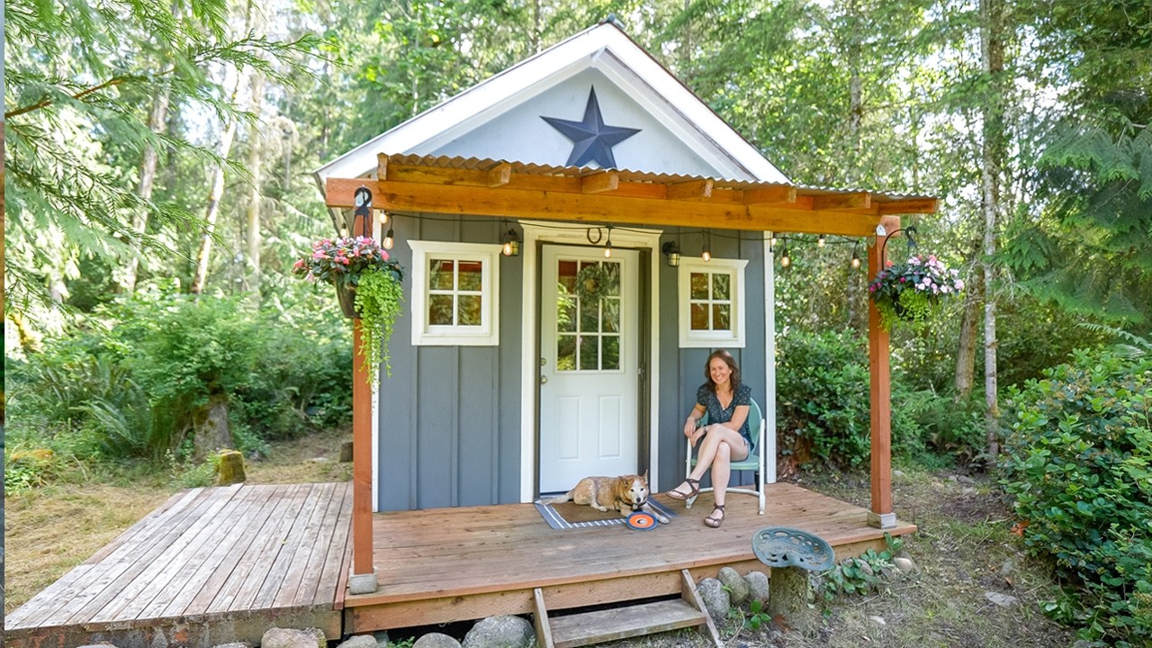 Her shed home changed everything... but now she's saying goodbye