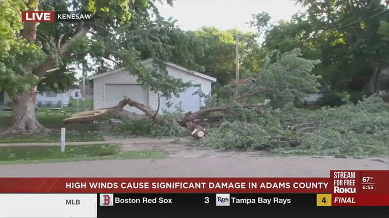 Adams County officials report 85–90 mph wind estimates in storm damage ...