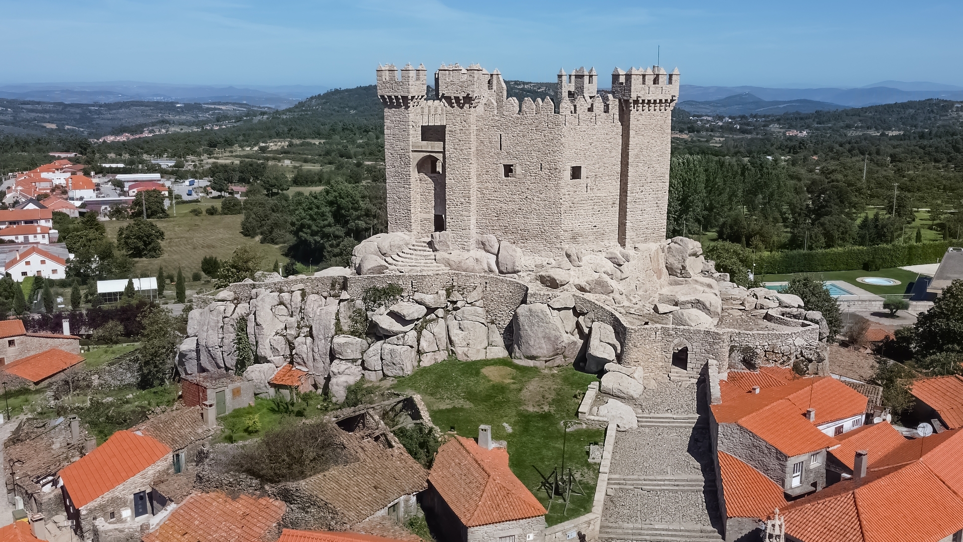 In Portugal, this 10th-century castle perched on a rocky outcrop is ...