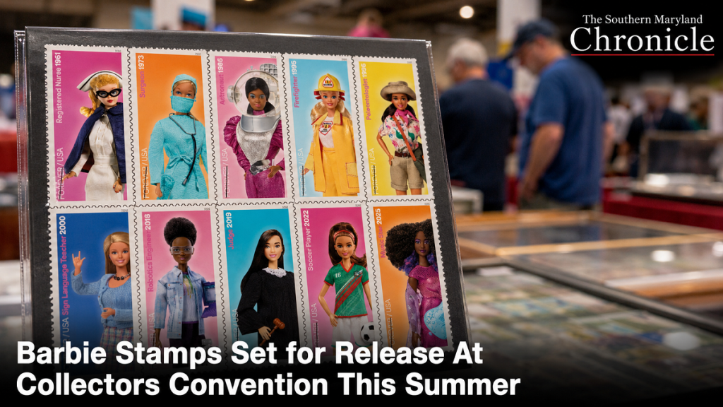 New forever stamps feature Barbie in 10 professions
