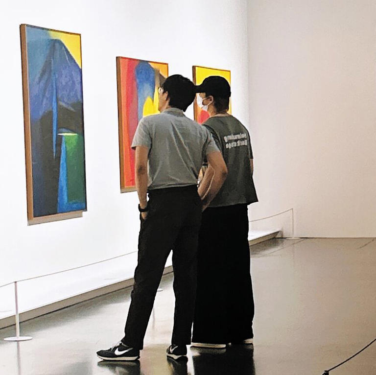 BTS leader RM visits Yoo Young-kuk retrospective