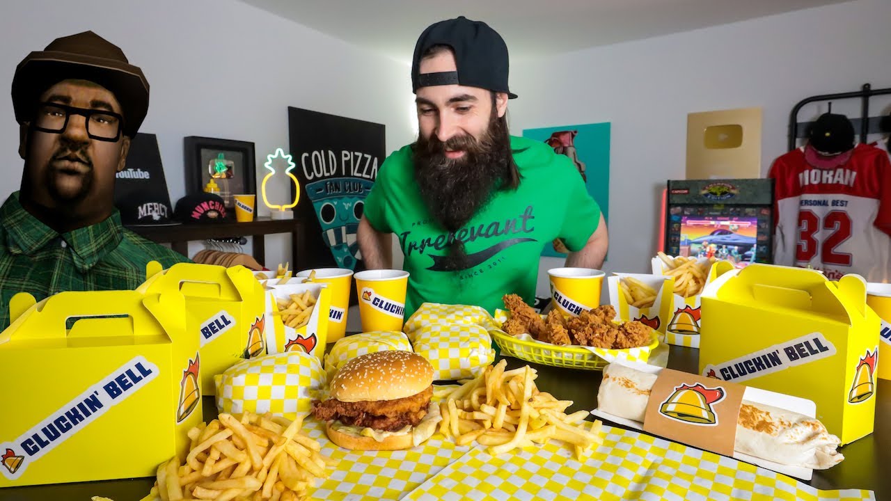 Big Smoke’s huge drive-thru order challenge | The Cluckin’ Bell meal ...