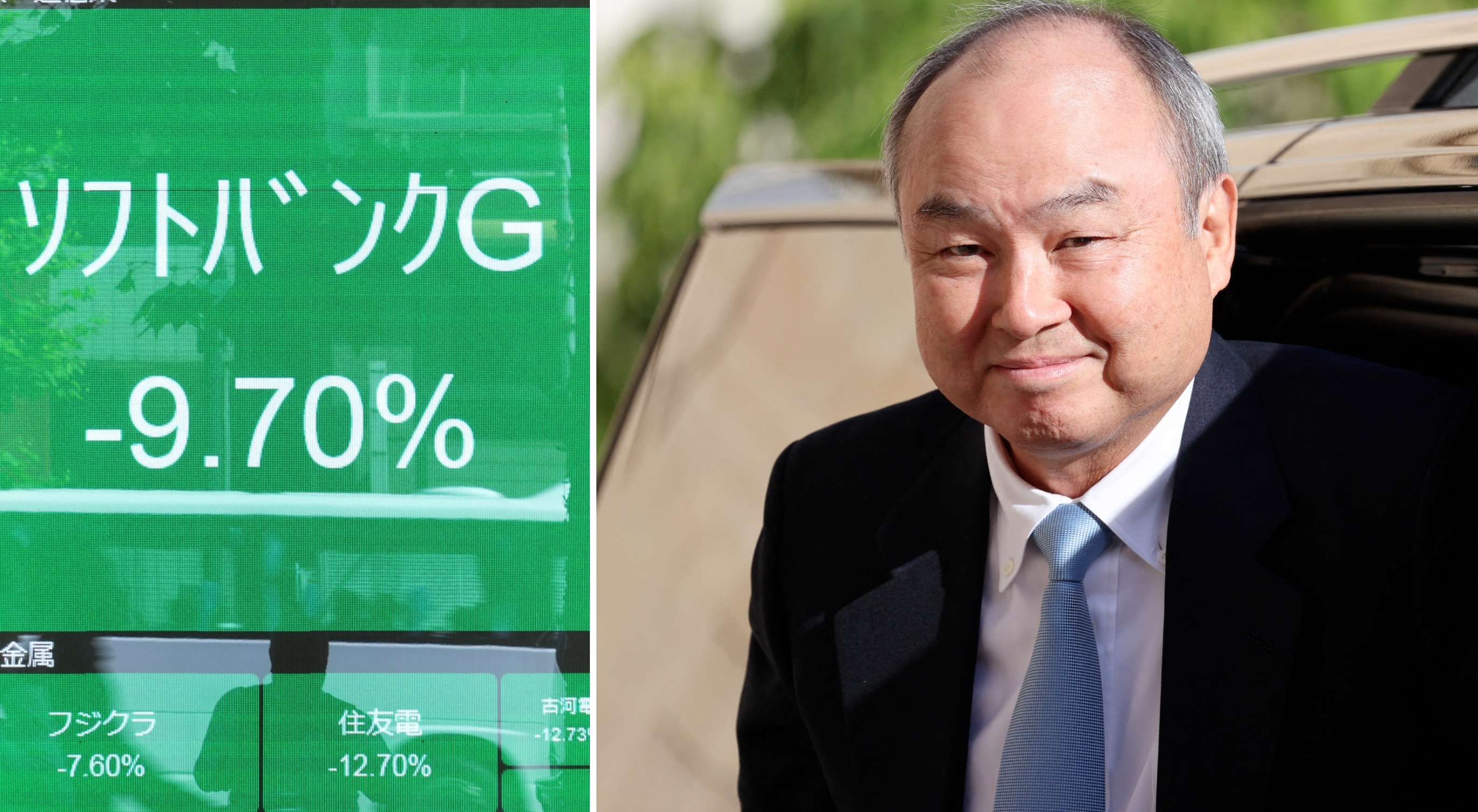 SoftBank’s 9.7% plunge rattles AI bulls as OpenAI loan talks stall ...