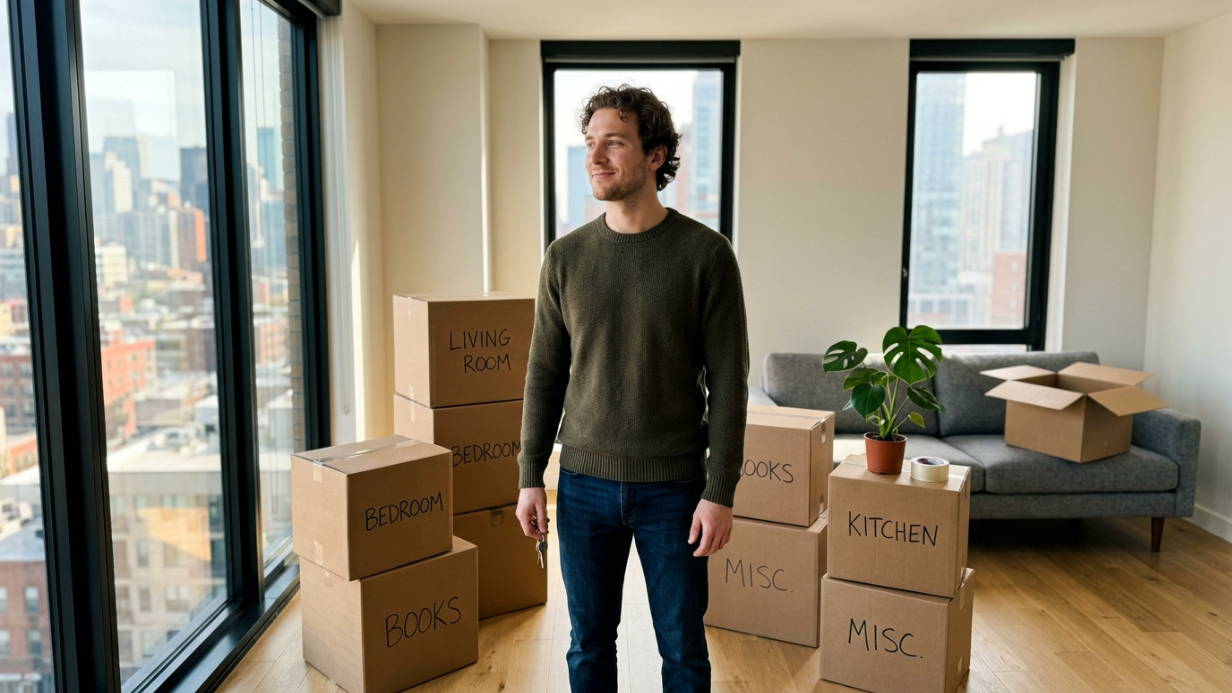 Life lessons men discover after moving out on their own