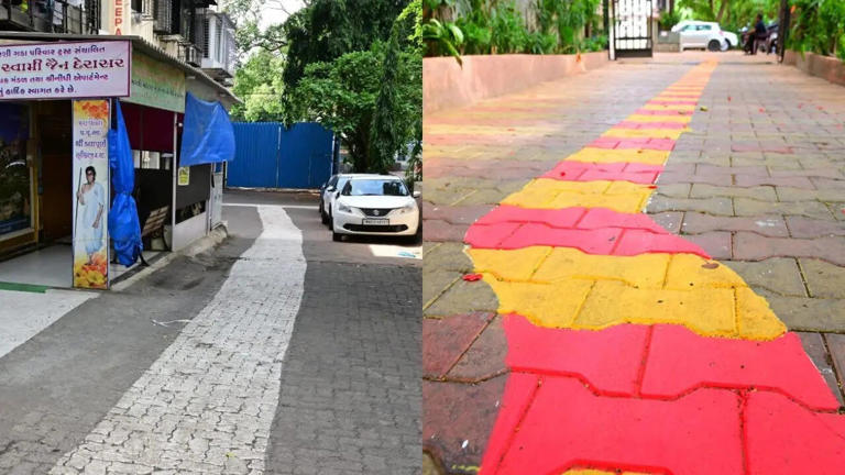 White pathway for Jain monks in Mumbai housing society? Officials ...