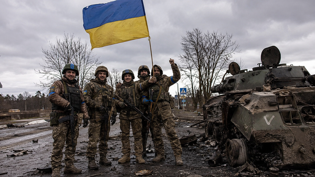 Ukraine liberated 7x more land than Russia seized in May