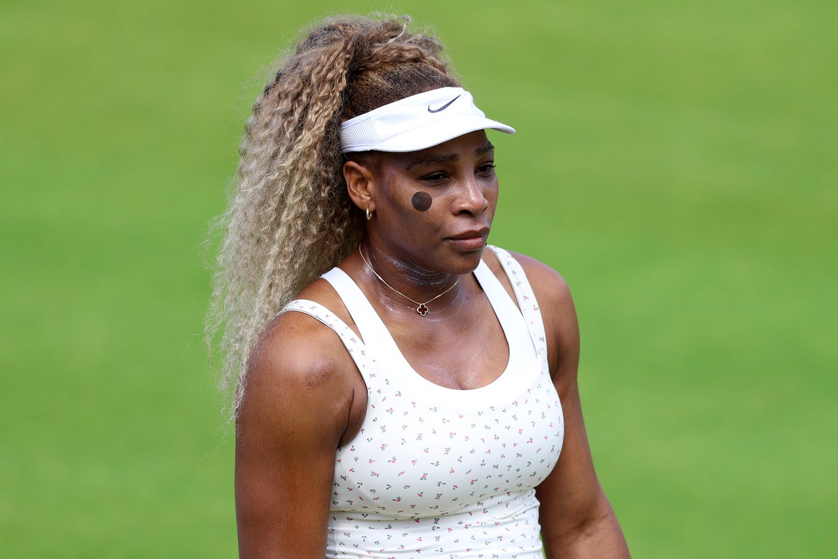 Serena’s next match at Queen’s in doubt after partner’s nasty injury
