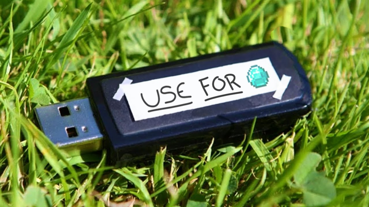 I fooled my friend with a Minecraft USB