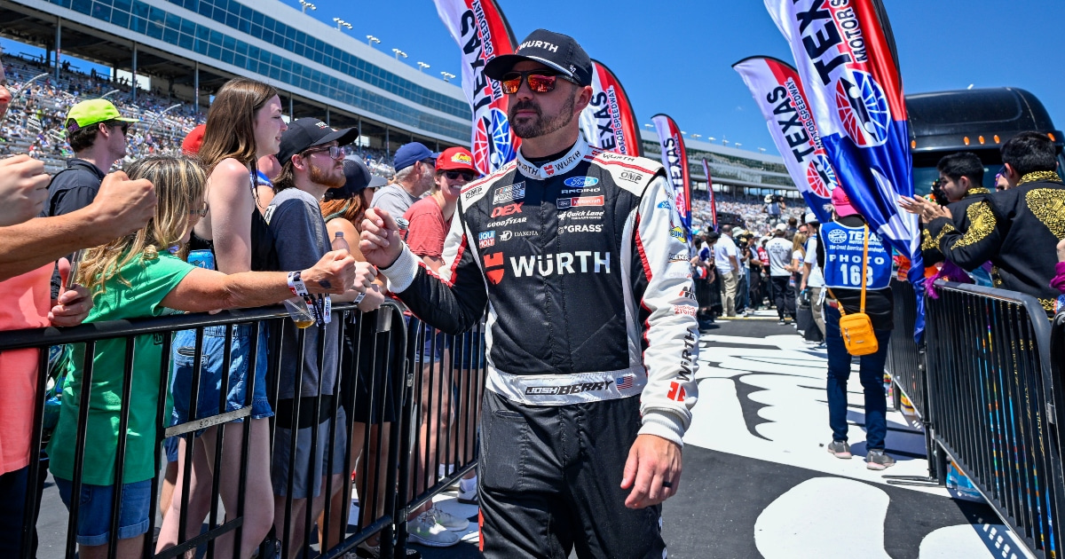 Josh Berry announces Wood Brothers Racing departure after 2026 NASCAR ...