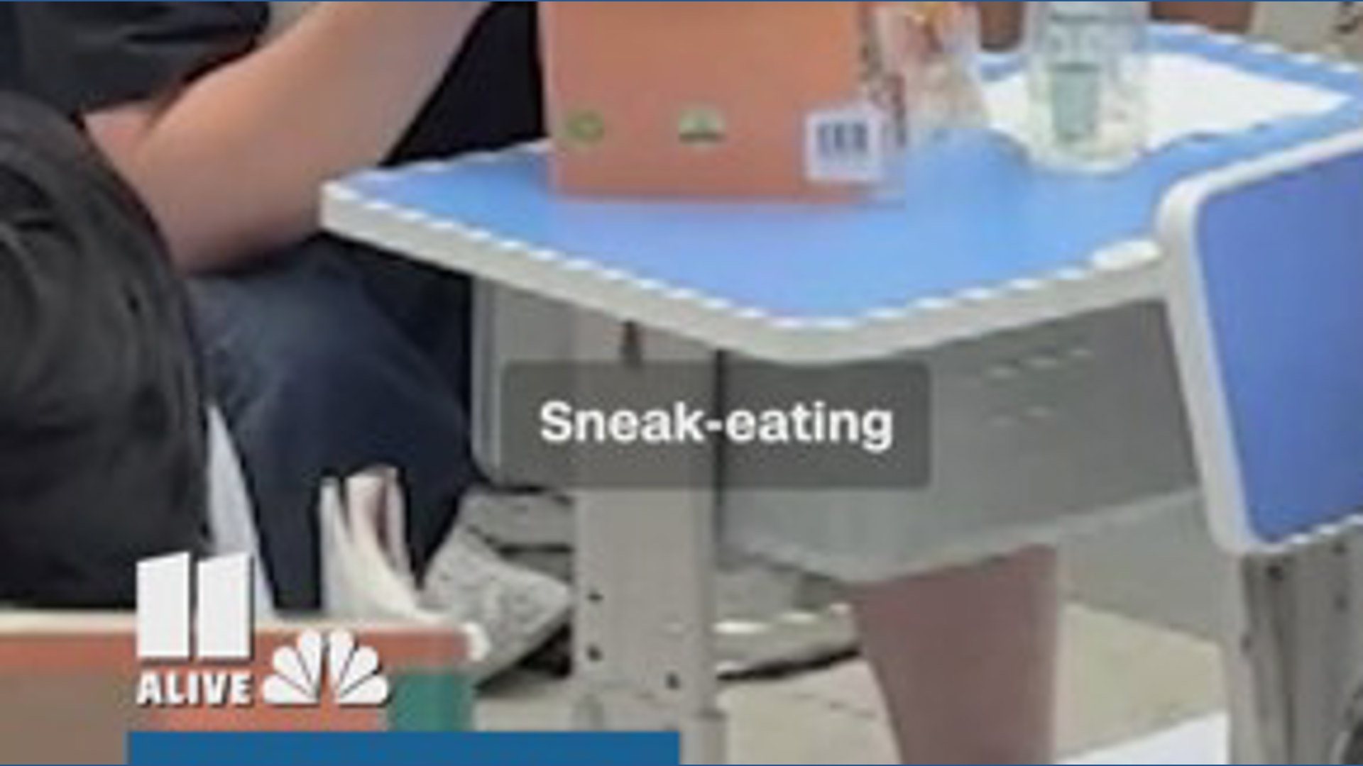 Sneak-eating competition spreads in China