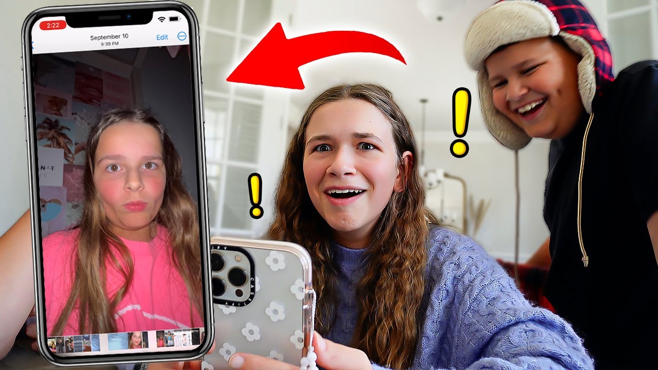 Reacting to my sister's photos