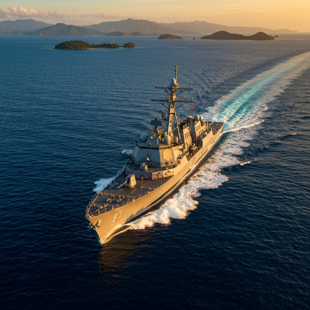 US Navy’s new Philippines depot boosts Pacific destroyer ops