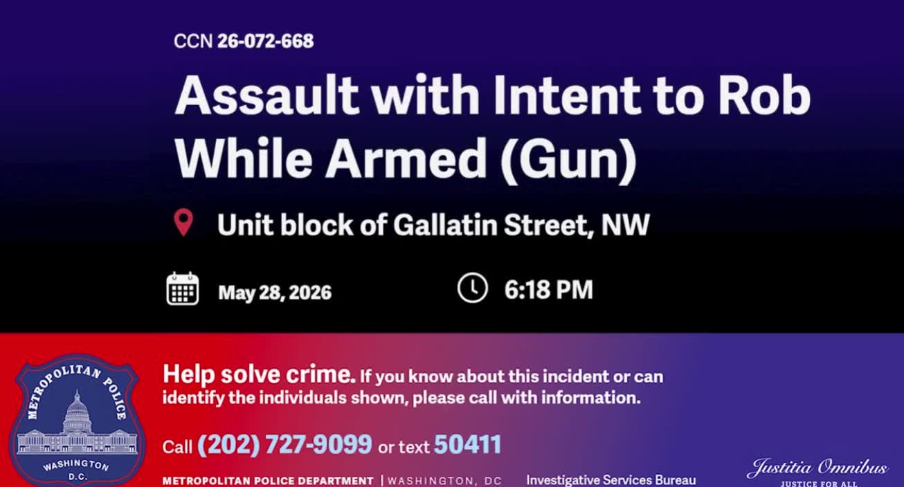 Suspects seen on video before, after DC shooting