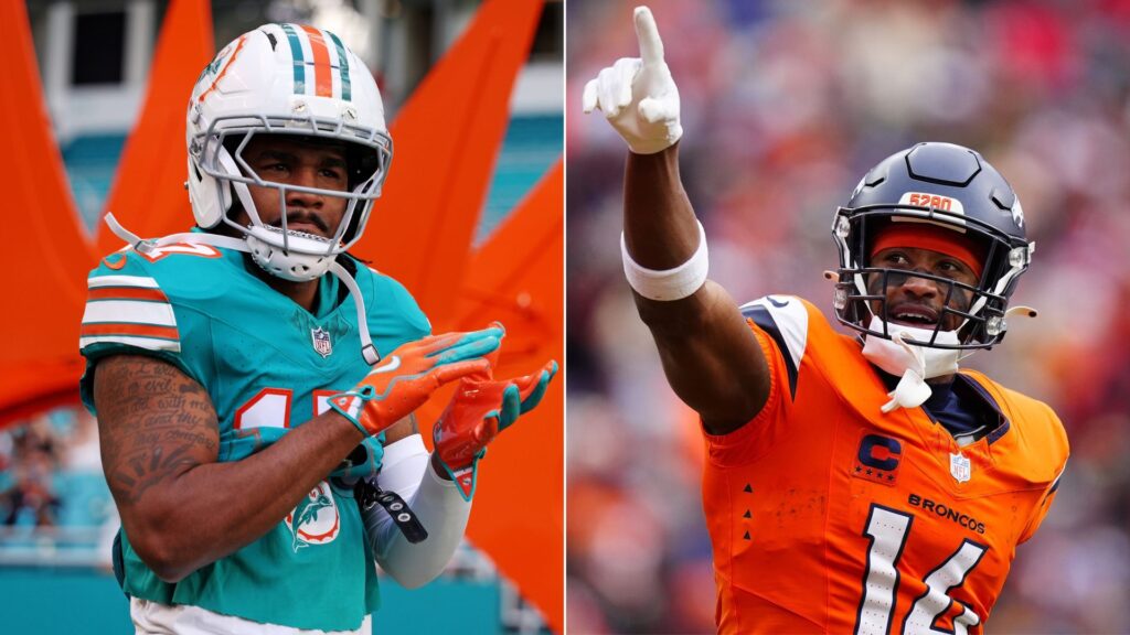 Courtland Sutton makes feelings clear on Broncos' new star Jaylen Waddle
