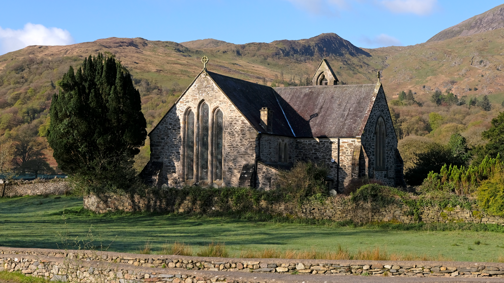 Reddit users vote Welsh church in village home to legendary hound 'best ...