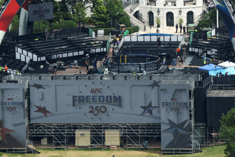 Trump's White House UFC circus sparks security nightmare
