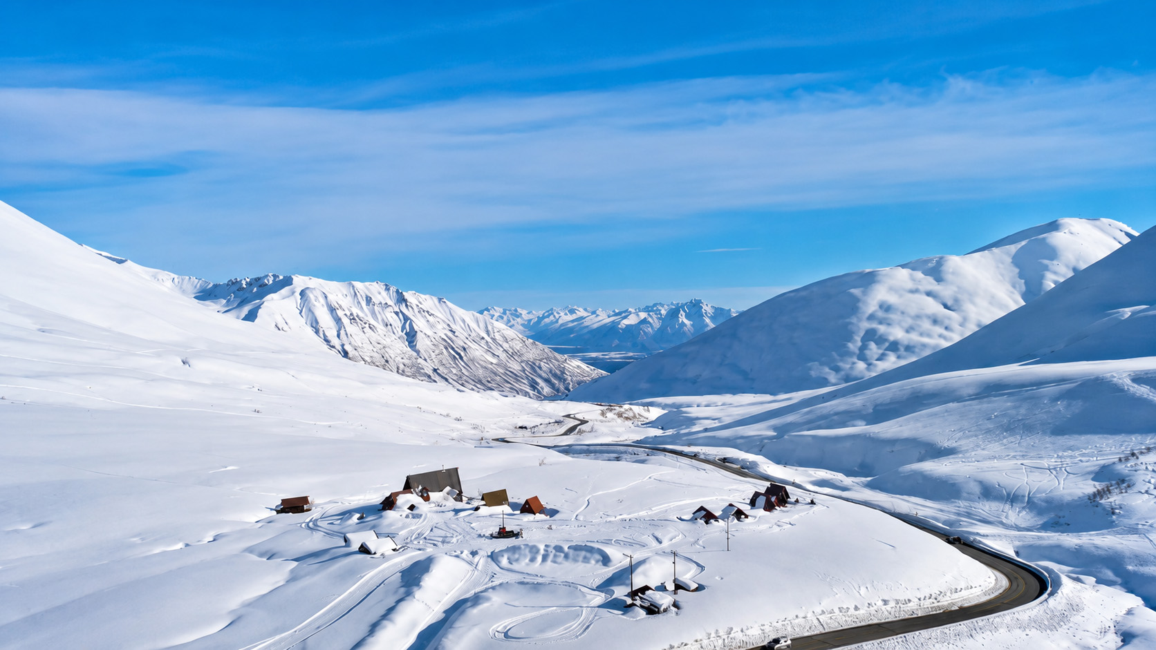 Hatcher Pass and its frozen gold mine hidden in Alaska’s mountains