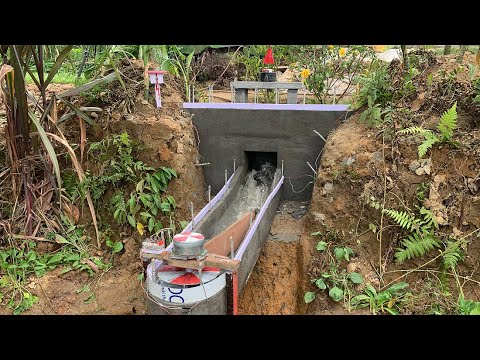 Harness water energy with DIY