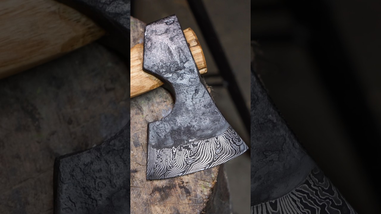 Discover the unusual way to weld Damascus