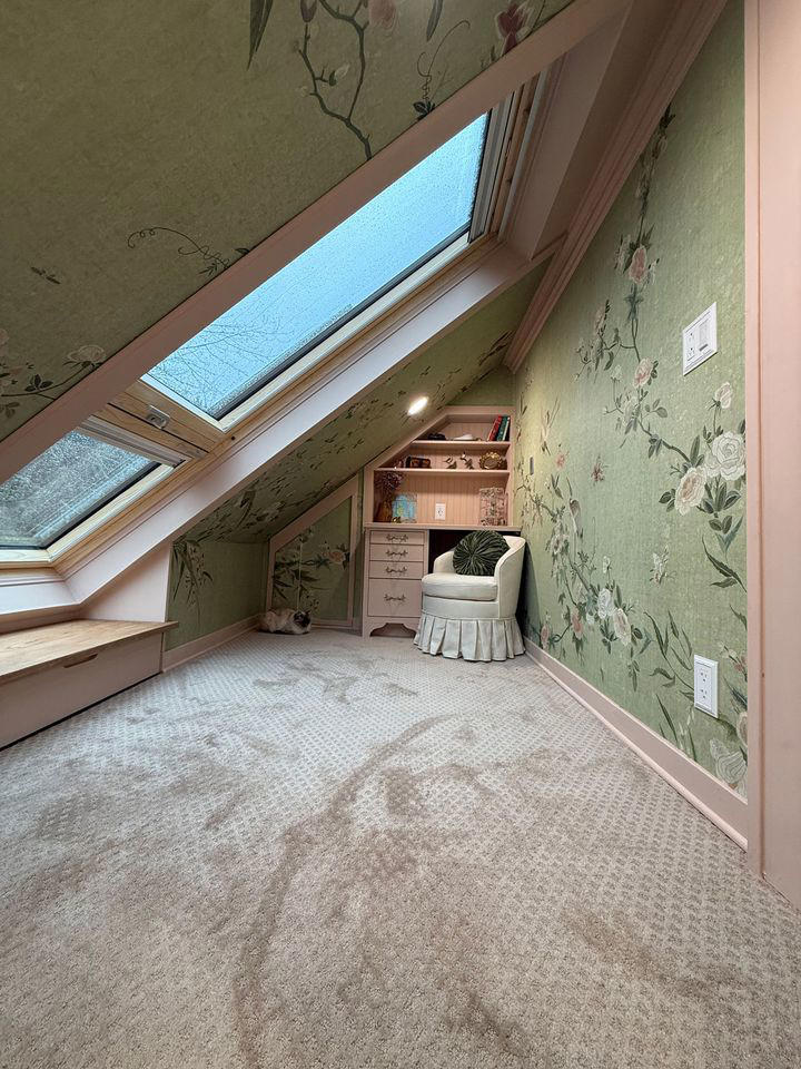 Parents build daughter a secret attic room after she gives up her ...