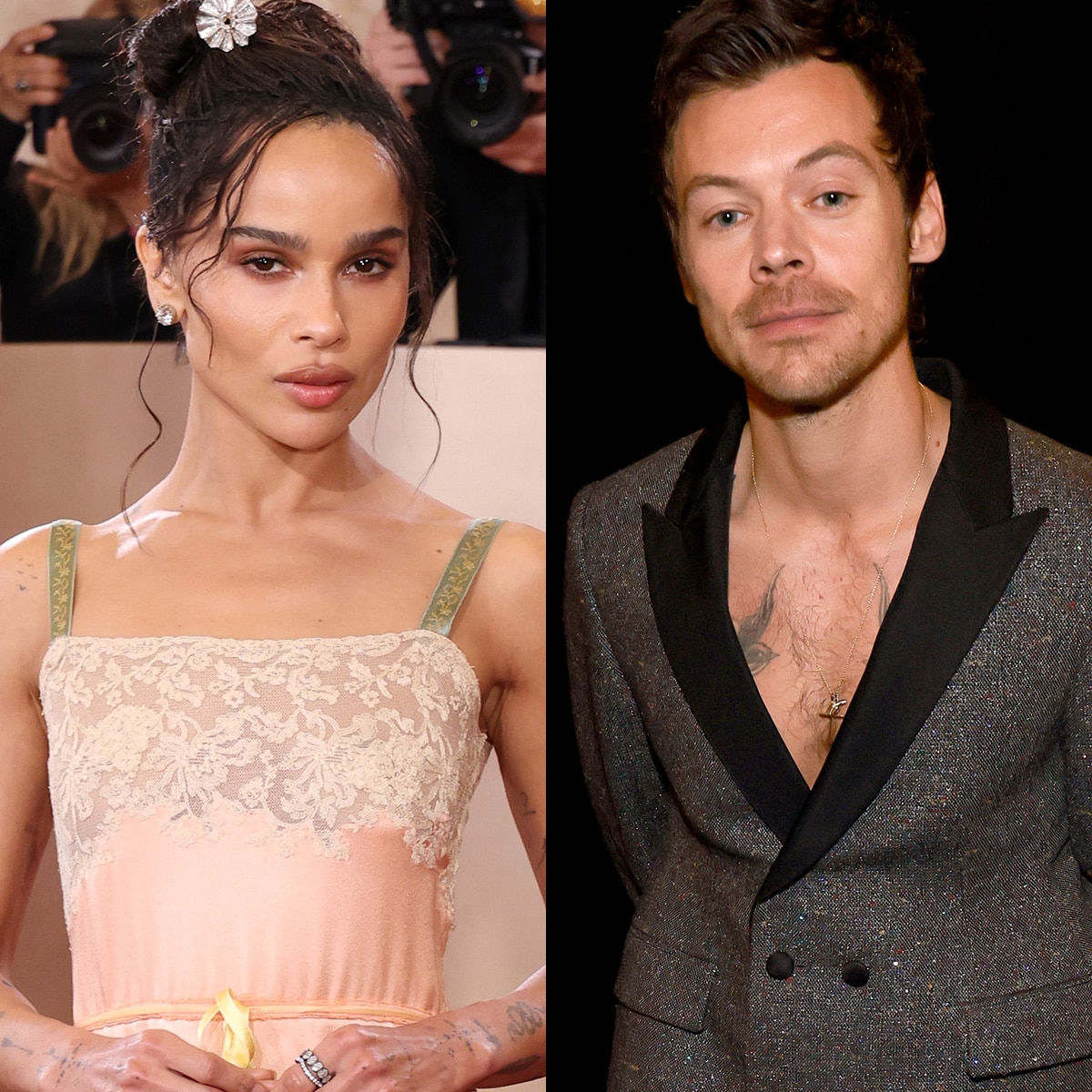 Zoë Kravitz, Harry Styles get matching tattoos after engagement