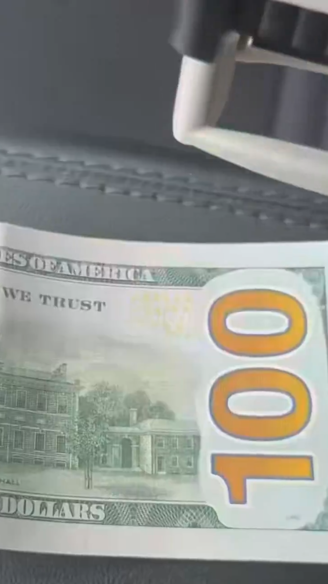 Trump face already on bills