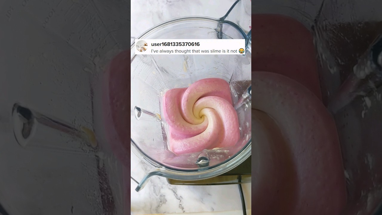 Is this slime or a smoothie? 🤔