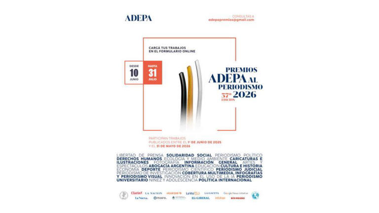 ADEPA abrió la convocatoria para la 37º edición de sus premios al ...