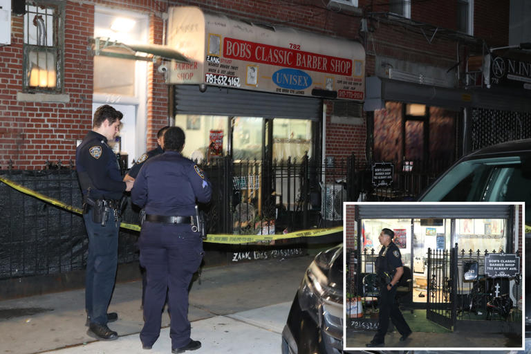 Man knifed in eye, left clinging to life after brutal NYC barbershop attack