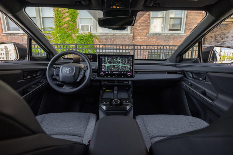Take a look inside the redesigned 2026 Toyota bZ