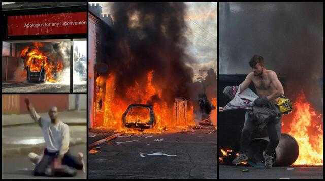 Belfast erupts in anti-immigrant riots after knife attack; vehicles ...
