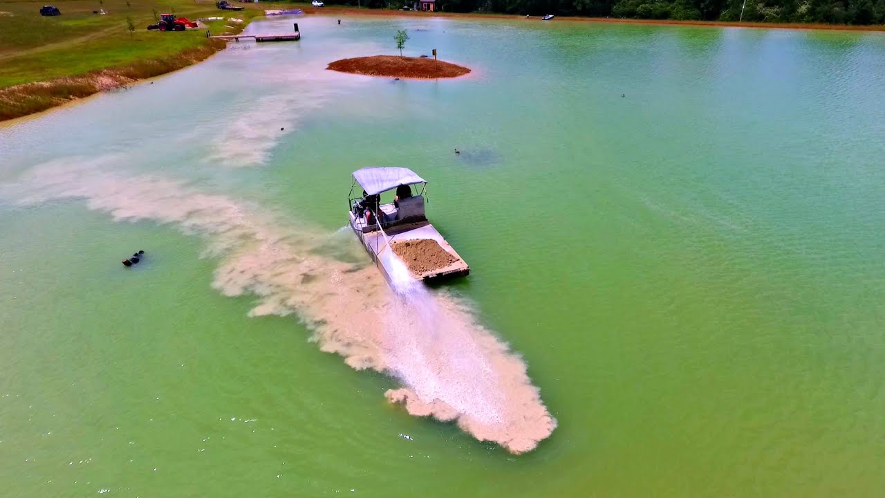 Building a 5 acre pond! (Liming and fertilizing)
