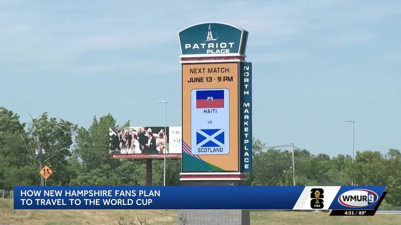 Fans make plans to travel to Foxborough for World Cup games