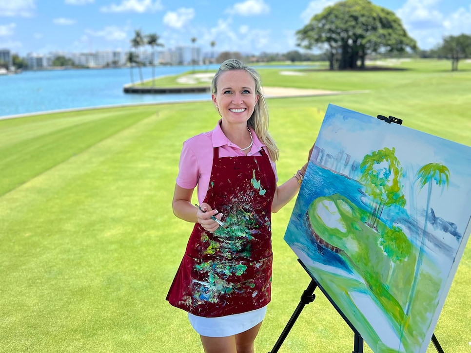 What does it take for a golf artist to make a living?
