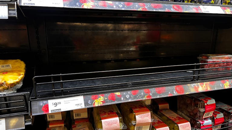 Strawberry shortage impacting supermarkets across the country