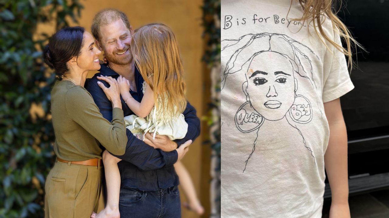 Princess Lilibet's adorable Beyoncé tee was drawn by a budding child artist