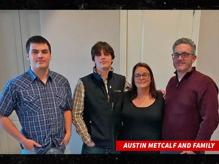Austin Metcalf's dad says twin brother Hunter is still hurting