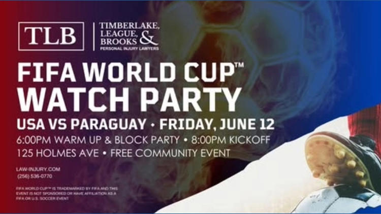 World Cup watch party for USA opening match set Friday in Huntsville