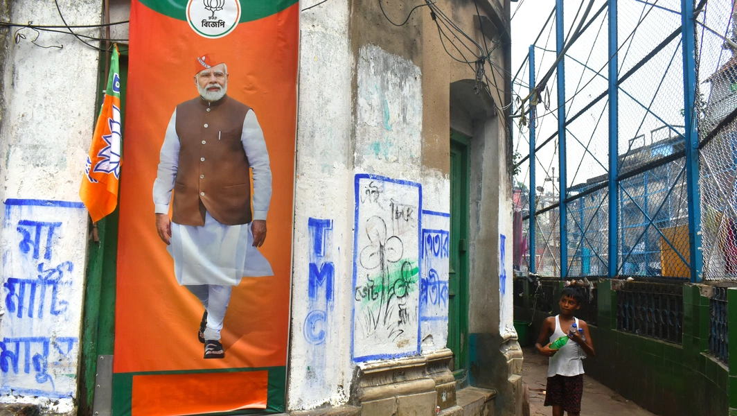 Modi marks record tenure as NDA sets 2047 vision