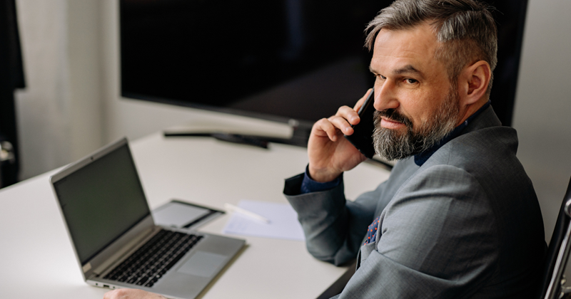 Office worker shocked when his work is complimented by a senior ...