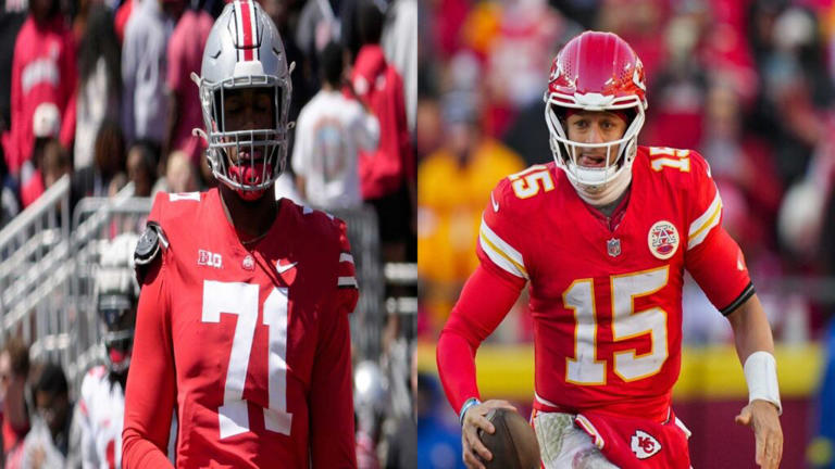 Chiefs LT Josh Simmons makes bold Patrick Mahomes claim amid knee recovery