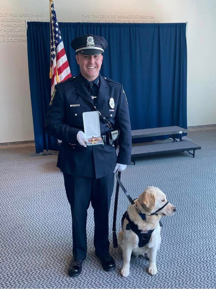 Walpole police community resource dog dies in 'tragic accident ...