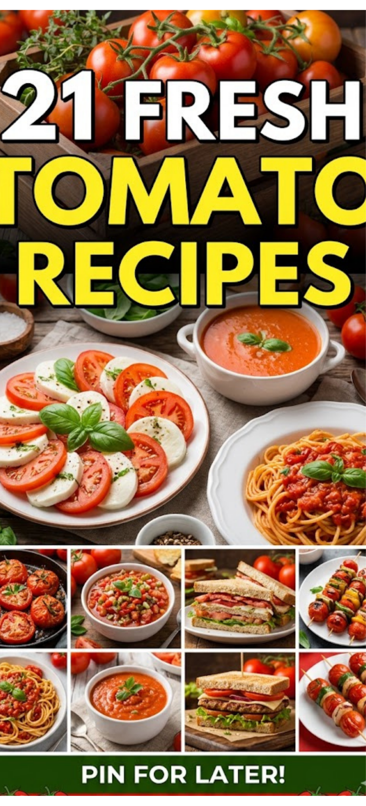 21 fresh tomato recipes that scream summer