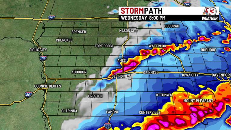 Multiple rounds of severe weather begin today