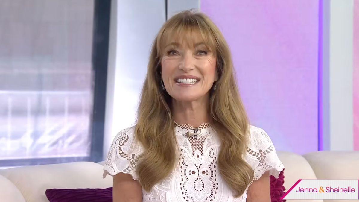 Jane Seymour plays coy as she flashes diamond ring amid engagement ...