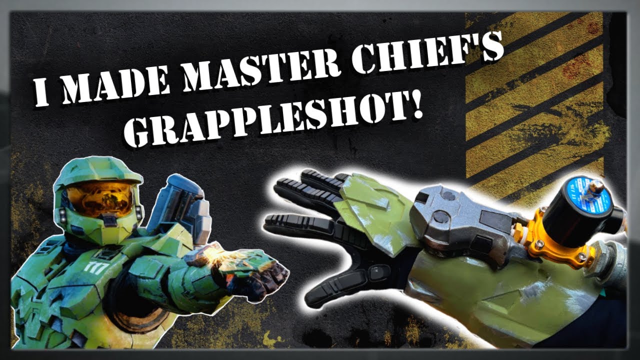 I built a real-life grappleshot! 😲
